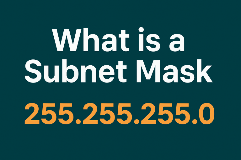 What is a Subnet Mask | GeoPlugin